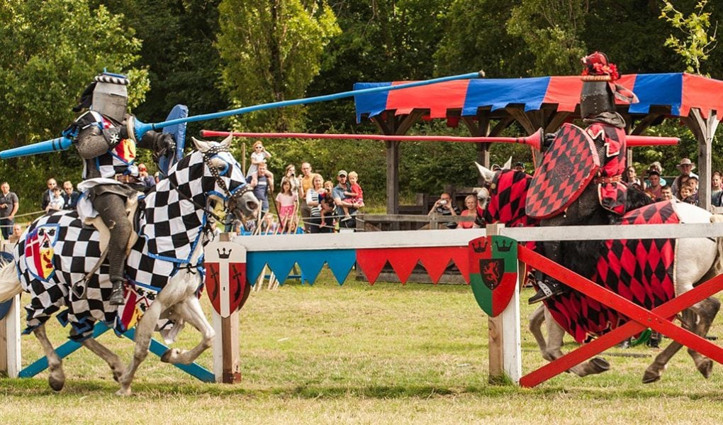 Jousting - Hever Castle