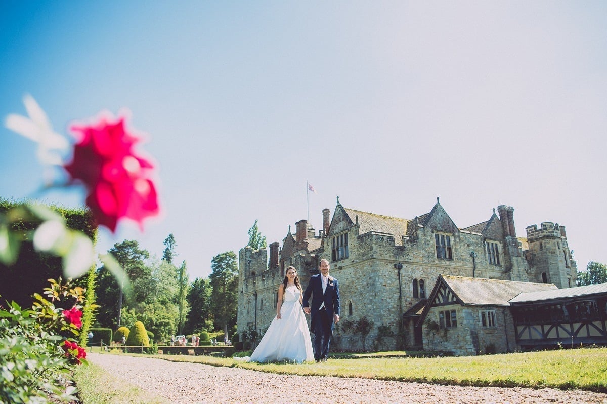 Best Castle Wedding Venue at UK Wedding Awards - Hever Castle