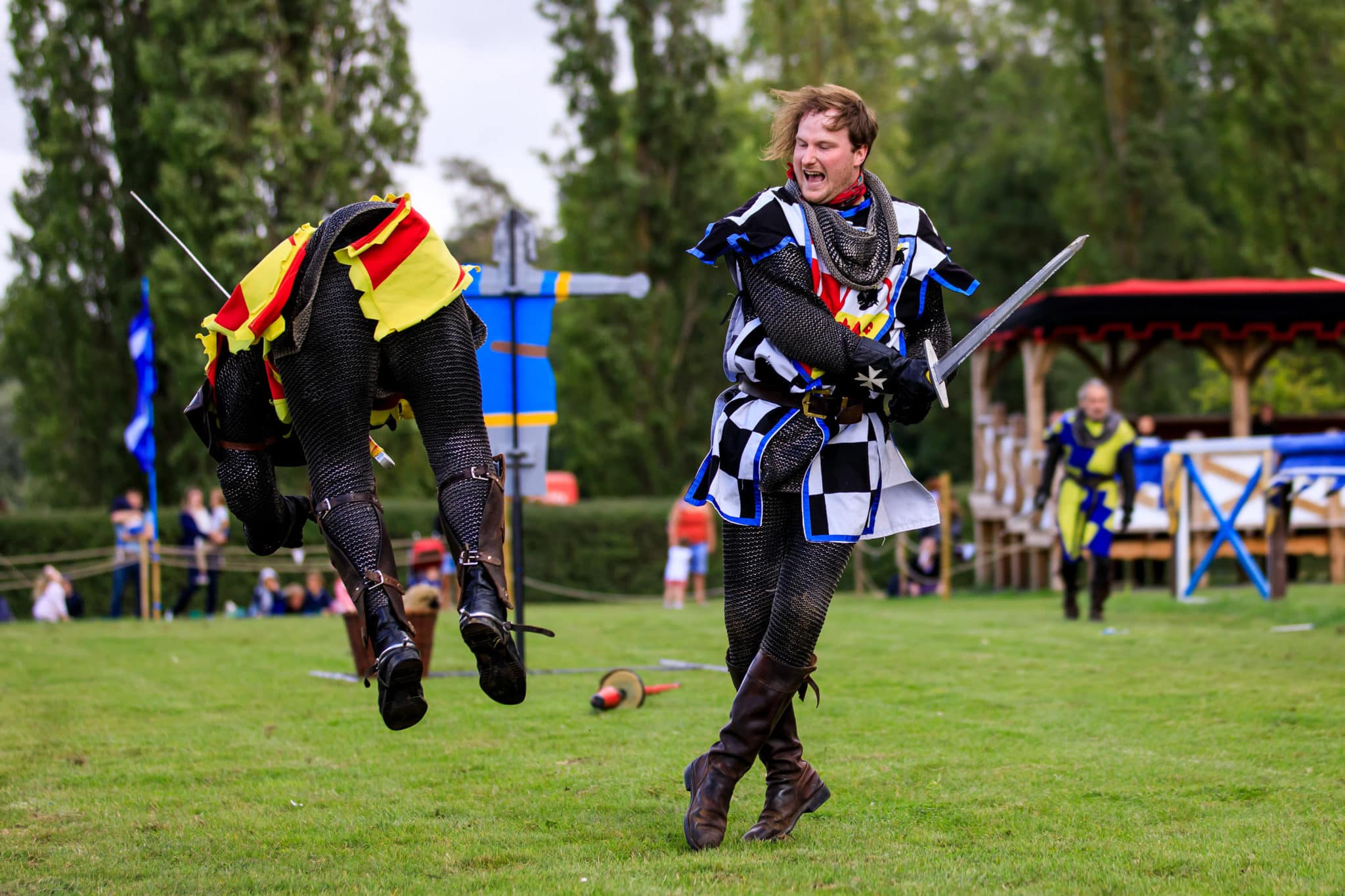 BSL Interpreted Jousting & Falconry 2024 at Hever Castle